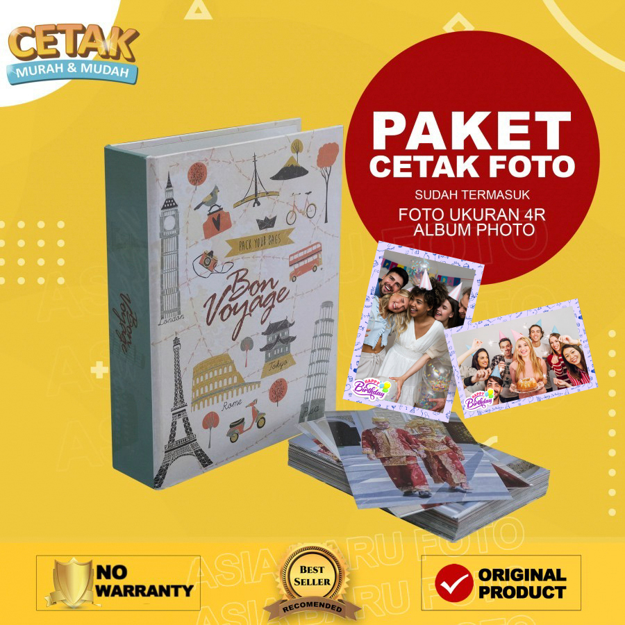 Print 4r Template Photos + Album (100 Sheets 4r + Album Contains 100 ...