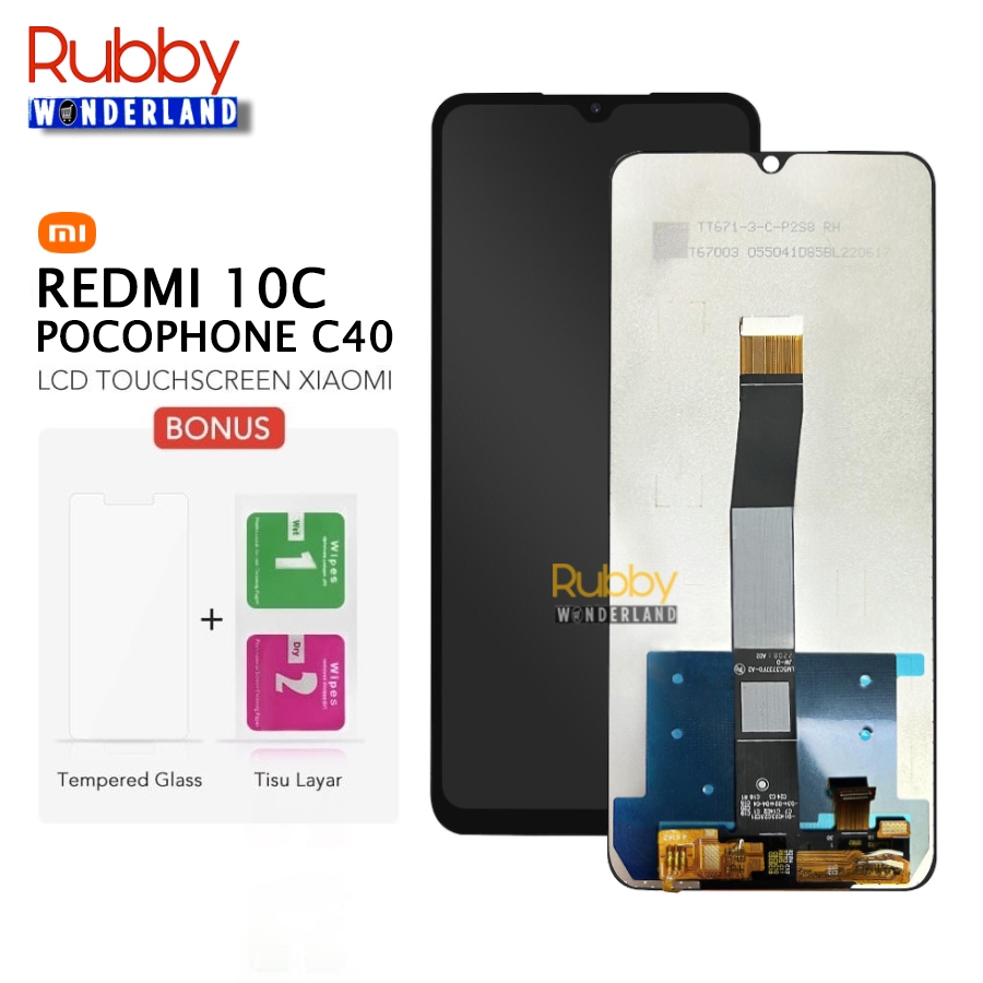 Original Xiaomi Redmi 10C Pocophone C40 LCD Touchscreen with Warranty ...