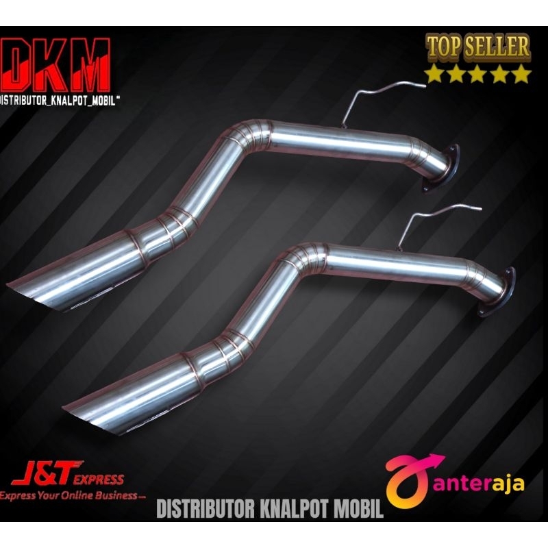 FORTUNER Car exhaust side exit ground squid inova 2 gd/inova 2 kd ...