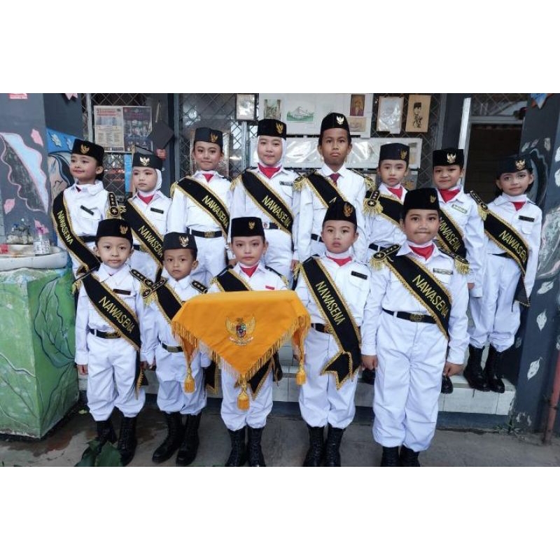 Embroidered sashes, exclusive sashs for PAUD and elementary school ...