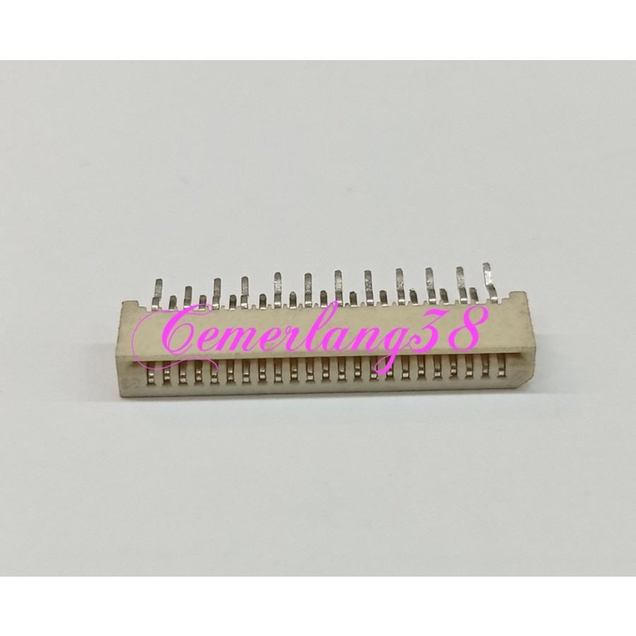 Socket/flexible Cable Connector 23 Pin FFC FPC 1.0mm (SDG) | Shopee ...