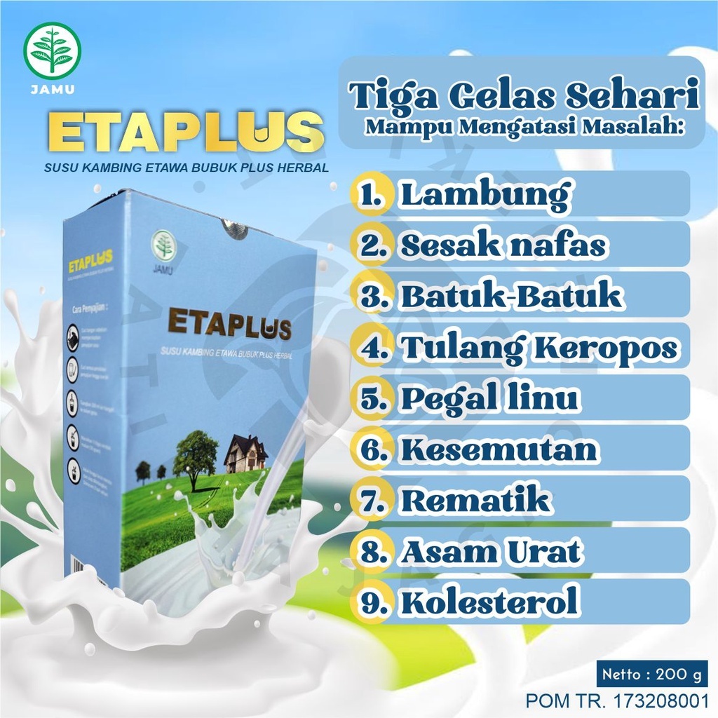 Original HERBAL ETAPLUS Goat Milk Powder | Shopee Malaysia