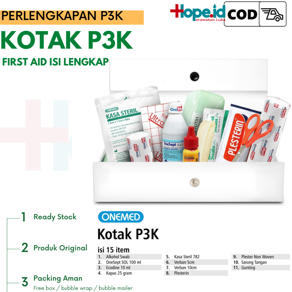 Onemed's complete first aid kit | Shopee Malaysia