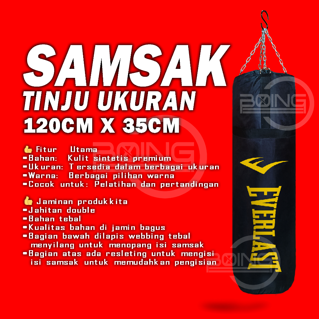 SAMSAK 120cm without contents - Original Boxing Sansak - MMA Boxing ...