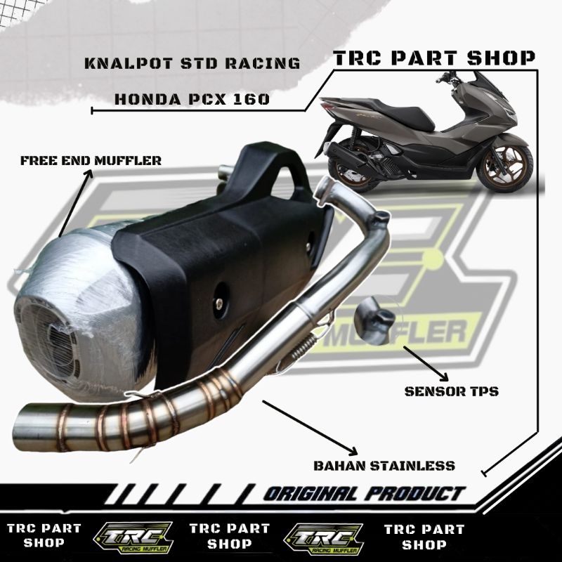 Honda Pcx160 Standard racing Exhaust | Shopee Malaysia
