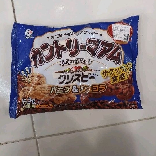Fujiya Country maam cookies chocochips VANILLA CHOCOLATE IMPORTED 163gr ...