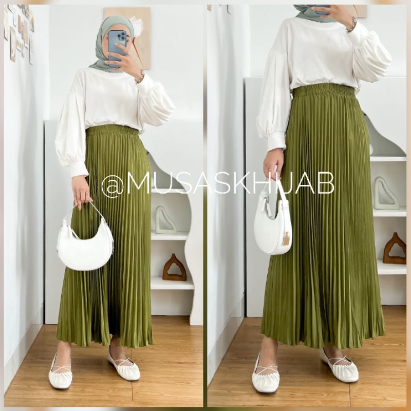 Rok Lipit Payung / Rok Lipit premium | Shopee Malaysia