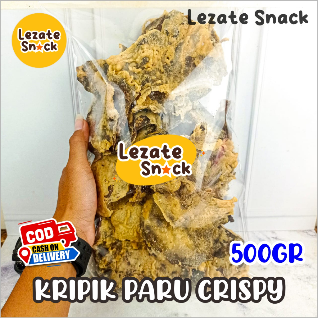 Krispy Beef Lung Chips Original Solo 500gr Delicious Crispy Chips/Super ...