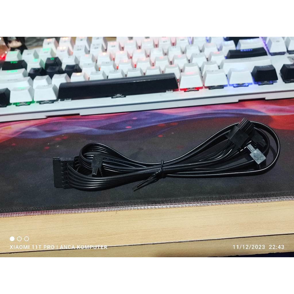 Sata modular cable 6 pin to sata 4 prong psu thermaltake | Shopee Malaysia