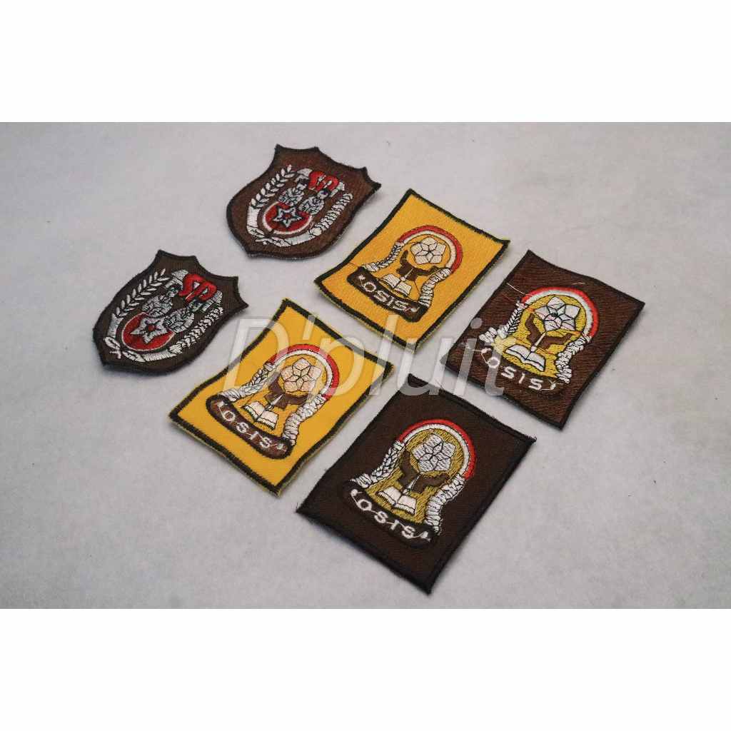 Bed/ LOGO/ EMBROIDERED BADGE OSIS SD, SMP, SMA / FULL EMBROIDERED ...