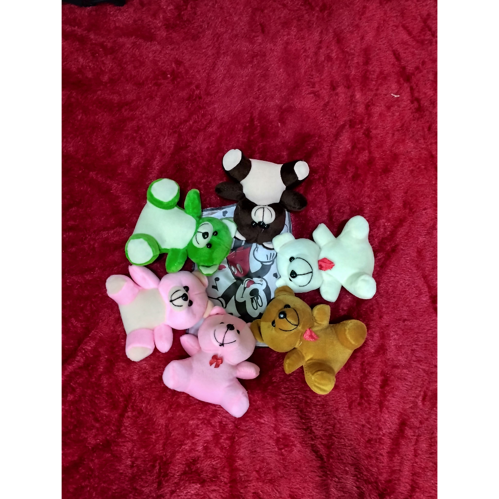 Mini BEAR BUCKET TEDDY BEAR DOLL 15CM MINI GRADUATION BEAR | Shopee ...
