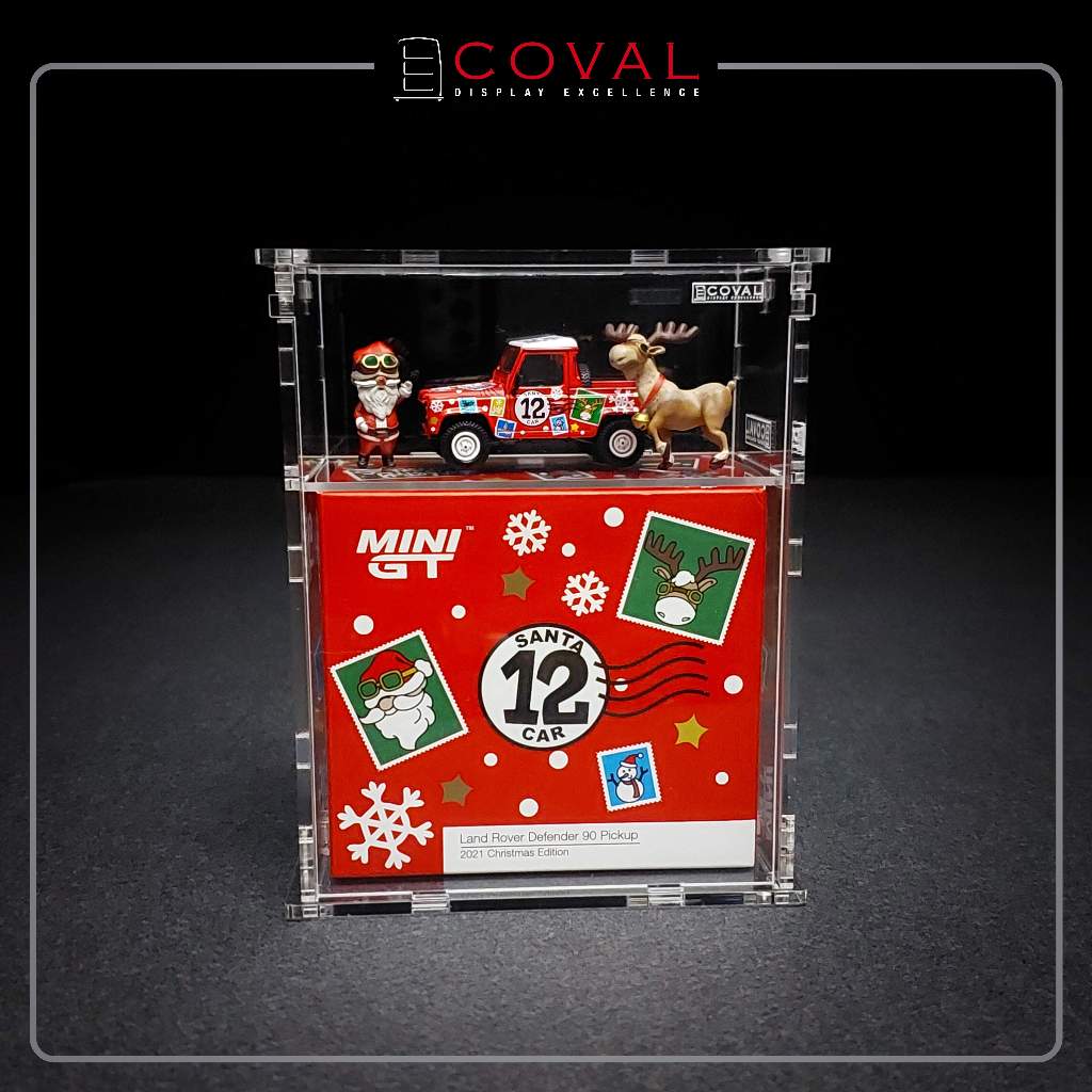 Coval SMG-102LD Acrylic Display Cabinet for Mini GT Land Rover Car and ...
