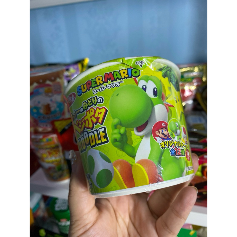 Nintendo SUPER MARIO Instant Noodle Cup Japan - YOSHI Vegetable ...