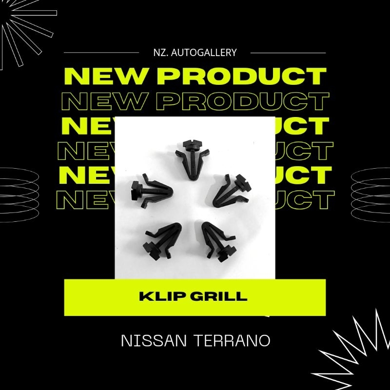 Nissan Terrano Car Grill Clip | Shopee Malaysia