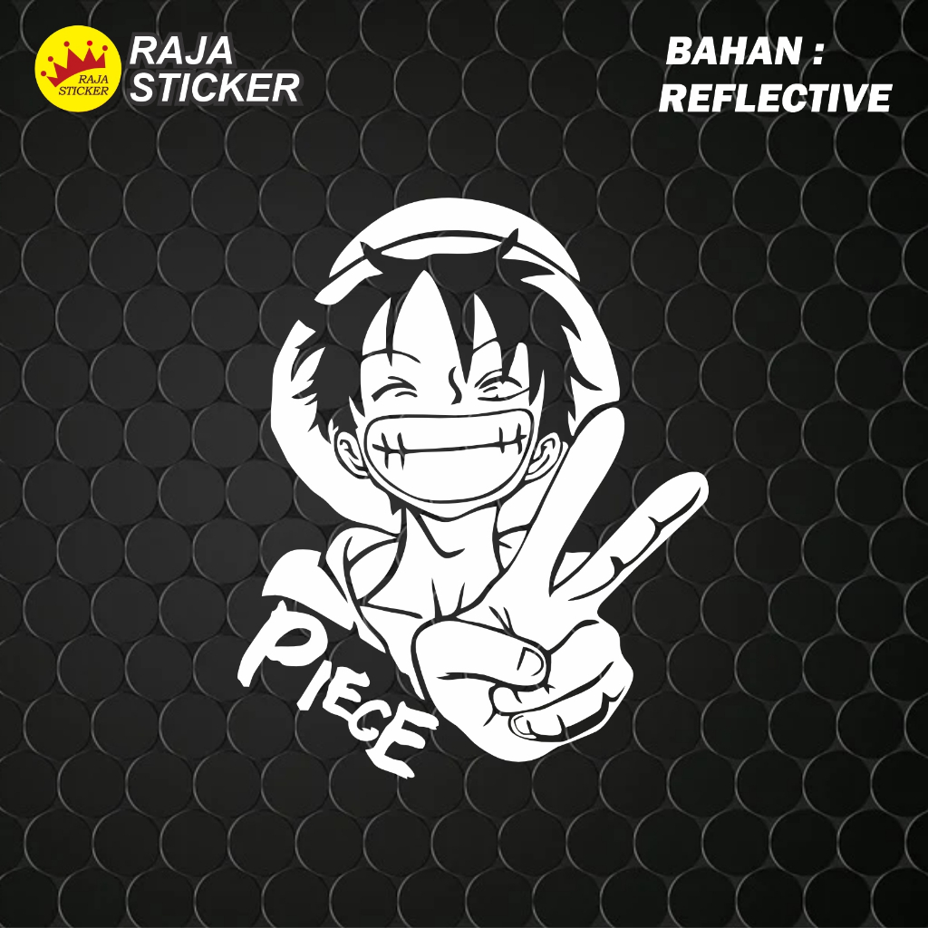 CAHAYA One PIECE CUTTING Sticker Turns On When Exposed To Light ...