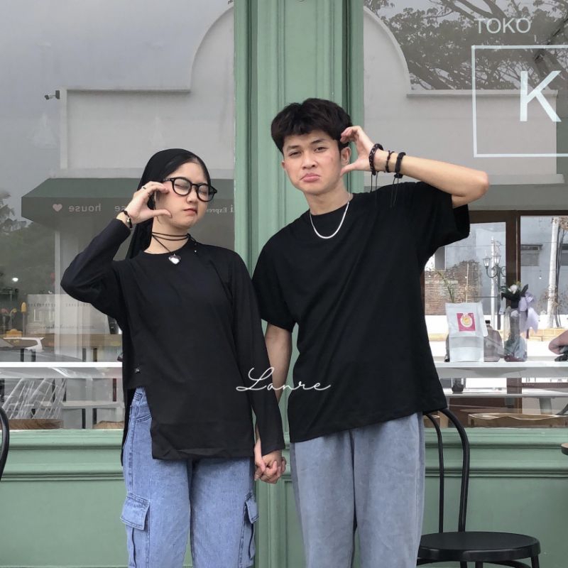 New!! Couple Set Material Cotton Combed-Couple Clothes | Shopee Malaysia