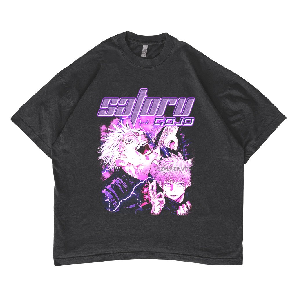 Gojo Satoru Jujutsu Kaisen T-Shirt Anime Oversize Tee | Shopee Malaysia