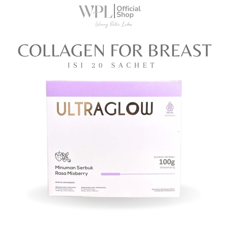 Ultraglow Collagen For Breast contains 20 sachets | Shopee Malaysia