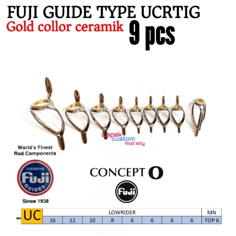 Ring guide fuji gold low rider UCRTIG | Shopee Malaysia