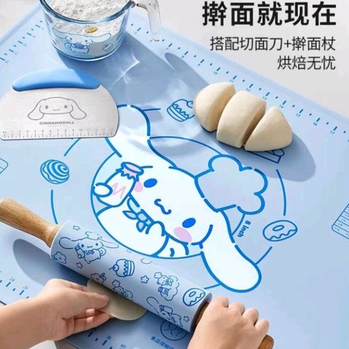 Sanrio ORI Baking Equipment Set/Cinnamoroll Silicon Dough Mat/Sanrio ...