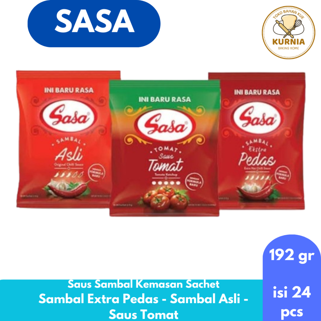 Sasa SAUCE SACHET PACKAGING CONTAINS 24 pcs | Shopee Malaysia