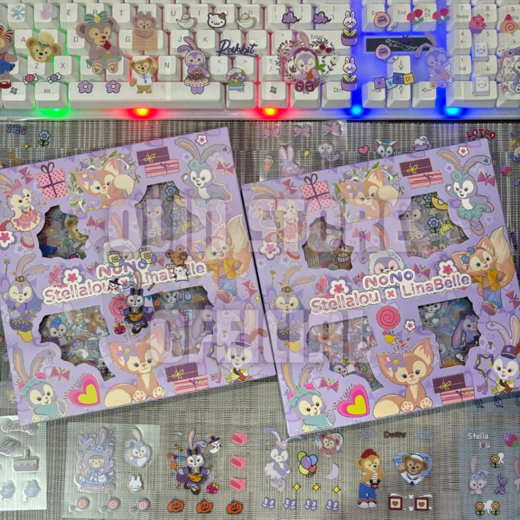 Stellalou x Linabelle Cartoon Character Nono Stickers Viral Funny ...