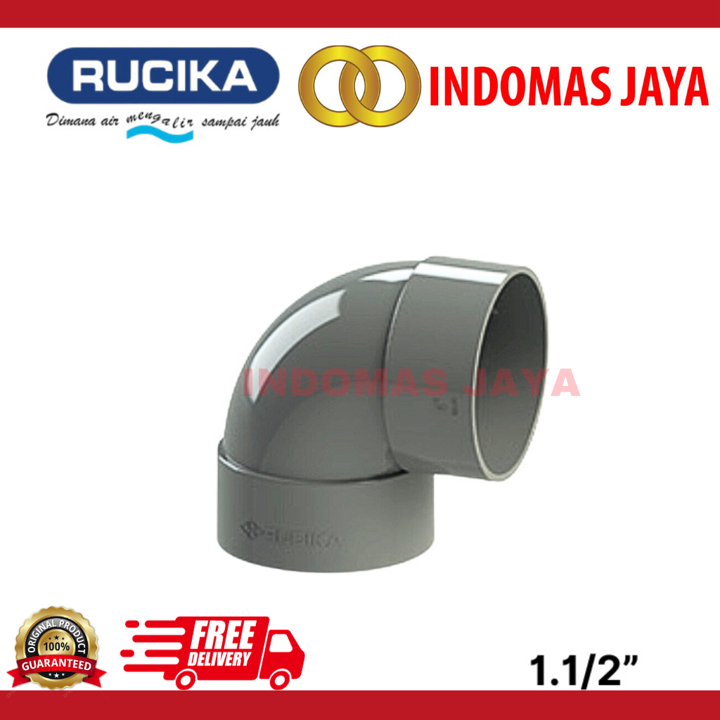 Knee 1 1/2" D DL / Keni 1 1/2" / Rucika D PVC Pipe Connection | Shopee ...