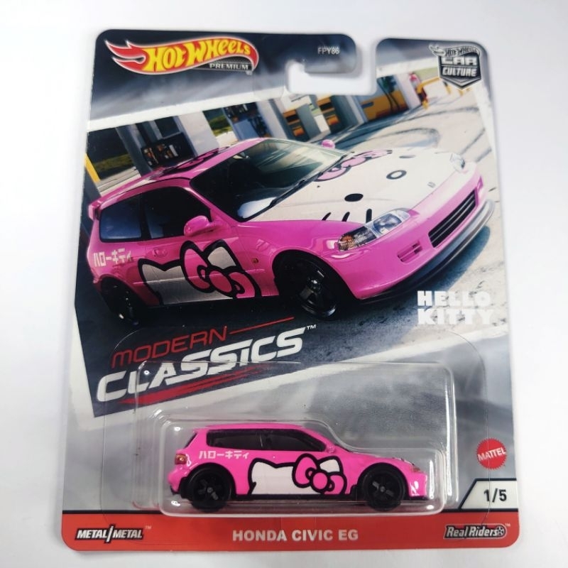 Honda Civic EG | Hello Kitty | Premium | Hot Wheels | Shopee Malaysia