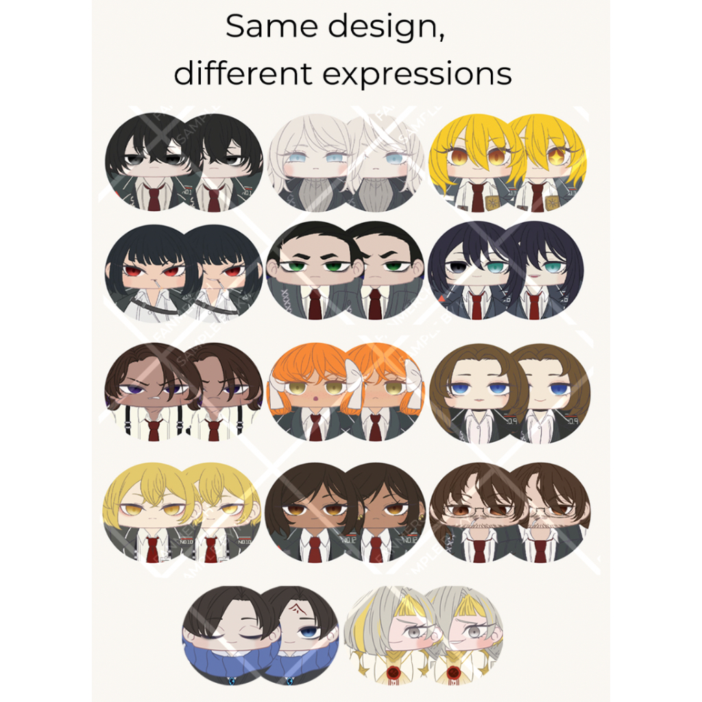 [FANMERCH] Limbus Company Bun Keychain | Shopee Malaysia