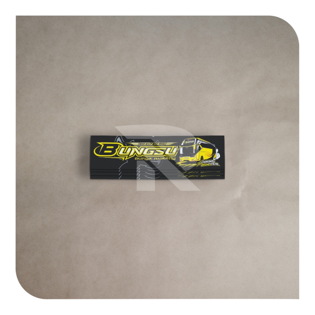 Youngest Bus Sticker/Basuri Telolet Bus Sticker Viral Eces Youngest ...
