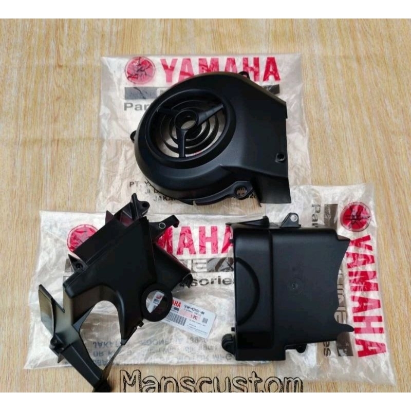 MESIN Cover Fan cover Engine cover mio sporty mio smile fino Carburetor ...