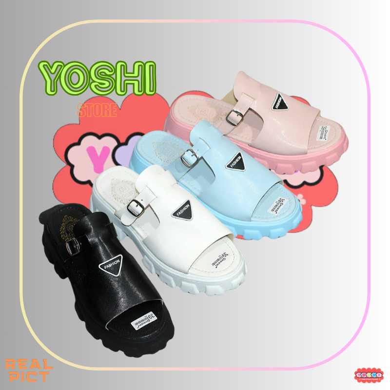 Yoshi WOMEN'S FLAT SANDALS HD92 | Shopee Malaysia