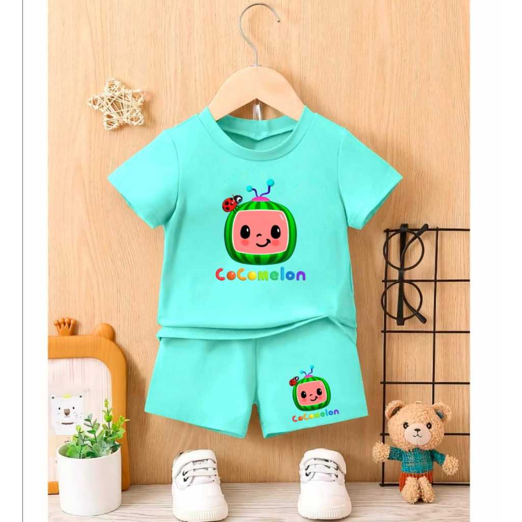 CCMELON Boys and Girls T-Shirt Set Ages 1-8 Years | Shopee Malaysia