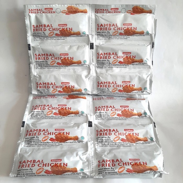 Indofood fried chicken sachet chili sauce contains 24 pcs | Shopee Malaysia