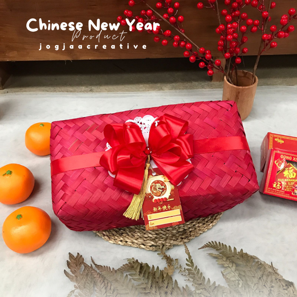 Imlek SERIES | Rectangular BESEK COLOR Imlek RIBBON Chinese New Year ...
