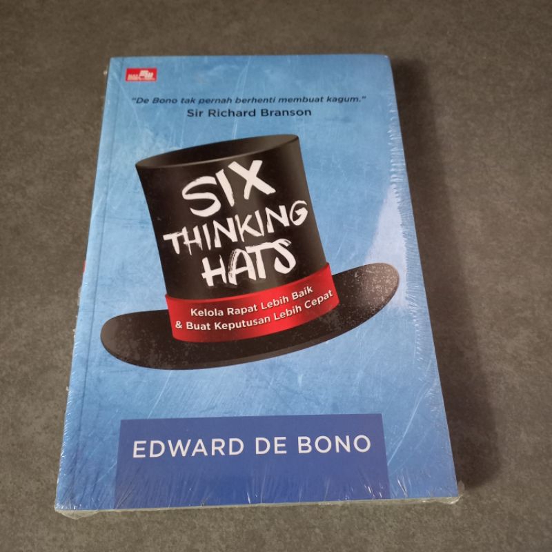 Six Thinking Hats Book - Edward De Bono | Shopee Malaysia