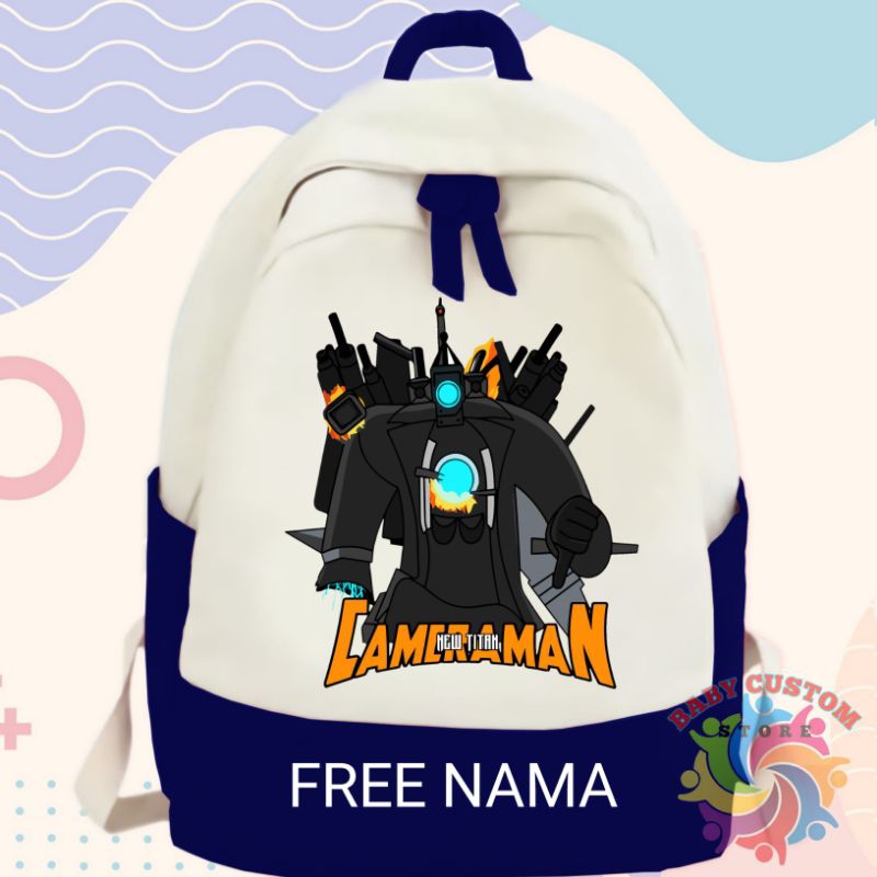 The Latest TITAN CAMERAMAN Picture Children's Backpack (Free Name ...