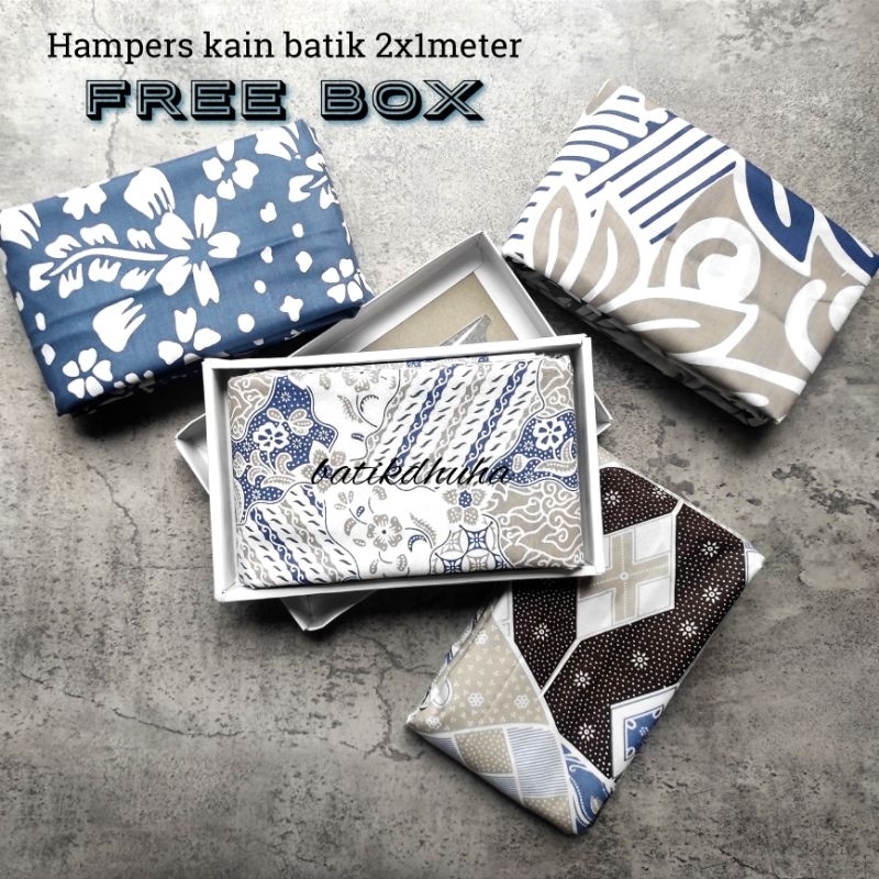 Premium Batik Hampers / wedding gift 2x1 meter batik cloth | Shopee ...
