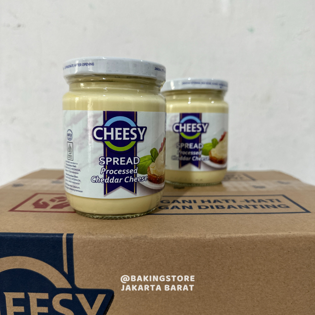 Cheesy Cheddar Cheese Spread 240 gr | Halal Bread Spread Cheese Jam ...
