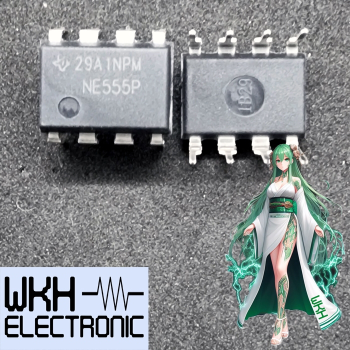 ORIGINAL NE555 NE 555 NE555P DIP 8 Precision Timers NE 555P DIP-8 AF60 ...