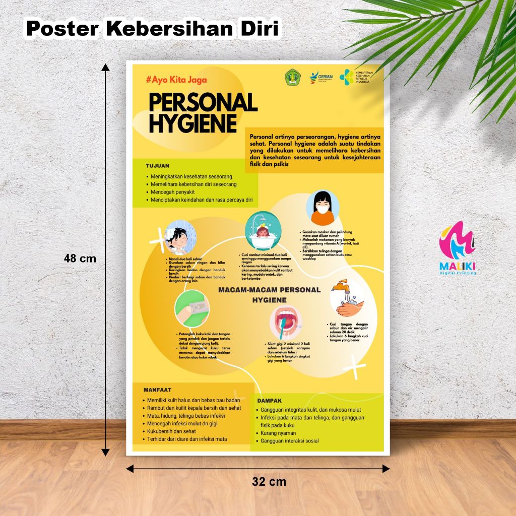 Self Health Poster (Personal Hygiene Poster) | Shopee Malaysia