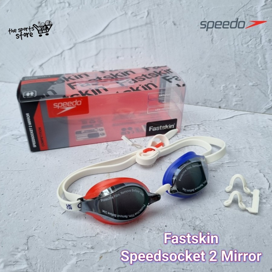 Swimming Goggles Racing Speedo Fastskin Speed Socket 2 Mirror | Shopee ...