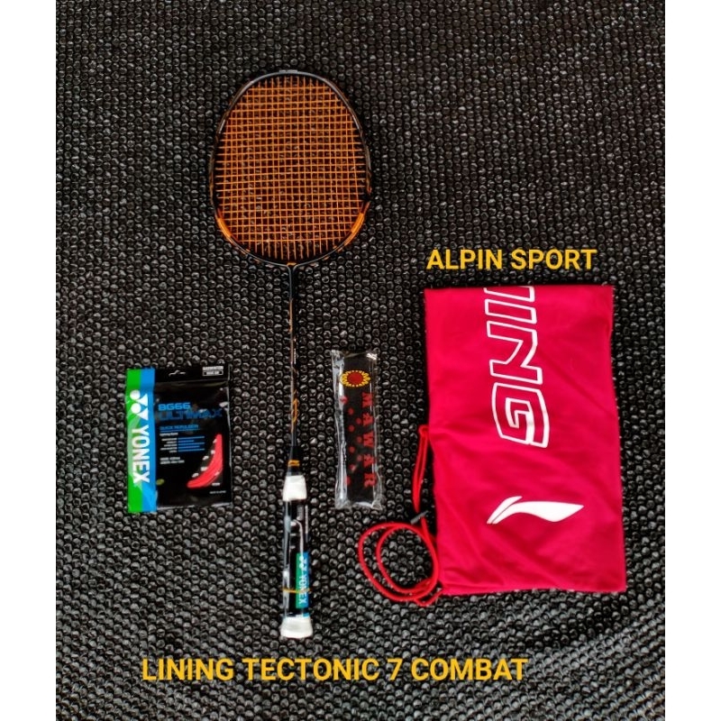 Li-ning TECTONIC 7&9 ASEAN PREMIUM BADMINTON Racket (free Bag And Grip ...