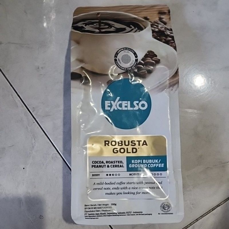 Excelso Robusta Gold Powder Coffee 200g | Shopee Malaysia