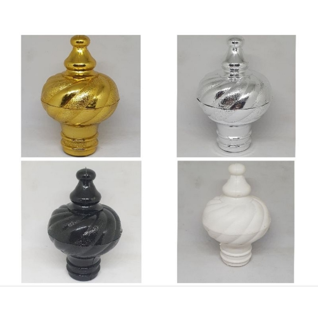Close The Curtain Rod End Cup Curtain Rod Curtain Rod | Shopee Malaysia