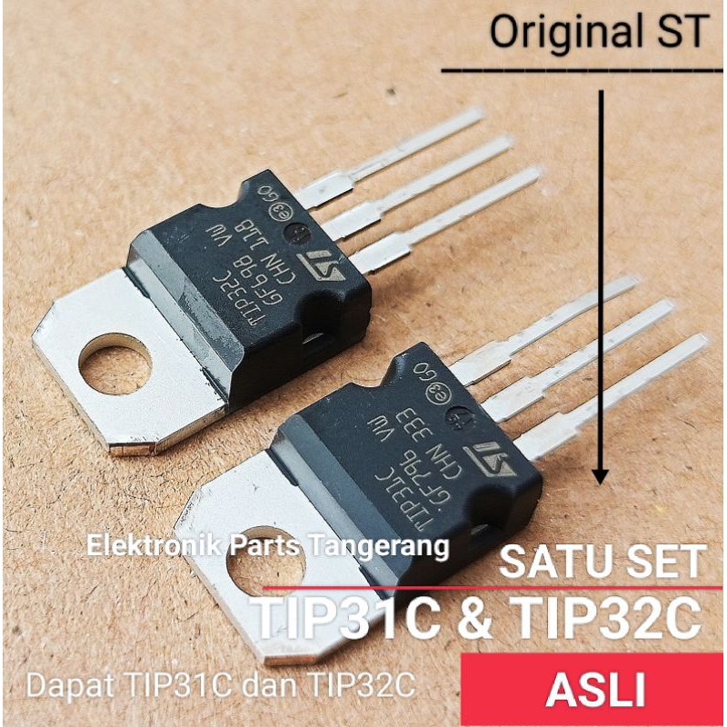 One Set Tip 31c Tip 32c Original Tip31 Tip32 Tip 31 Tip 32 Transistor Tip 31c Original