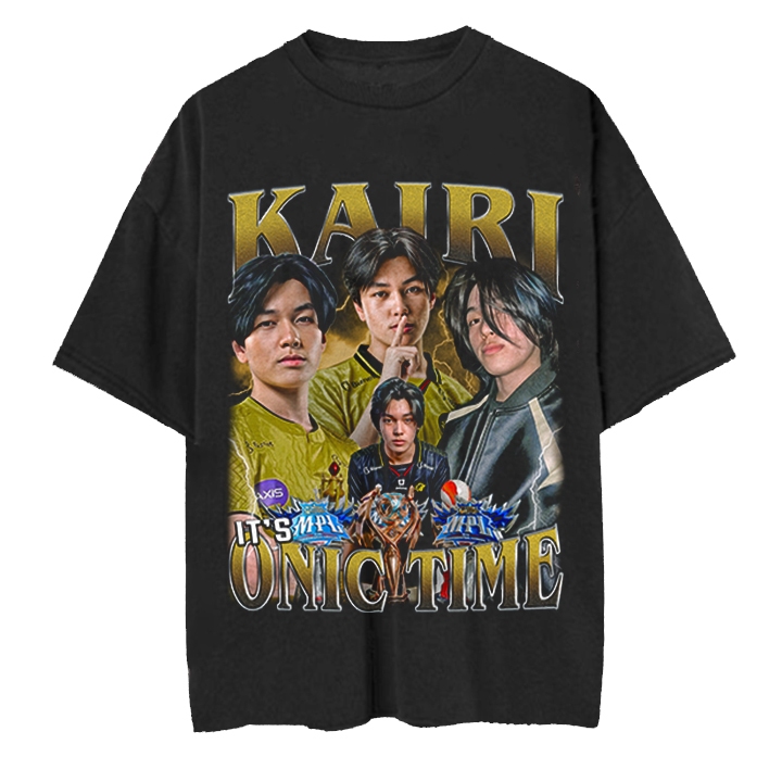 Onic Kairi "It's Onic Time" Bootleg Premium Oversize Shirt | Shopee ...