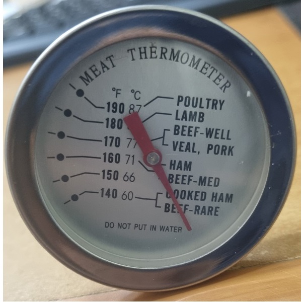 Analog meat sus thermometer stick, meat Maturity Skewer thermometer ...