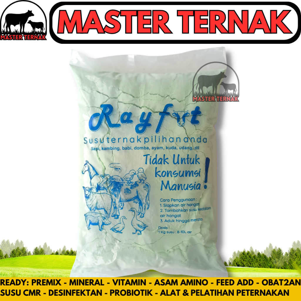 Rayfat LIVESTOCK MILK 1 Kg - Premium Milk for Cattle Buffalo Horses ...