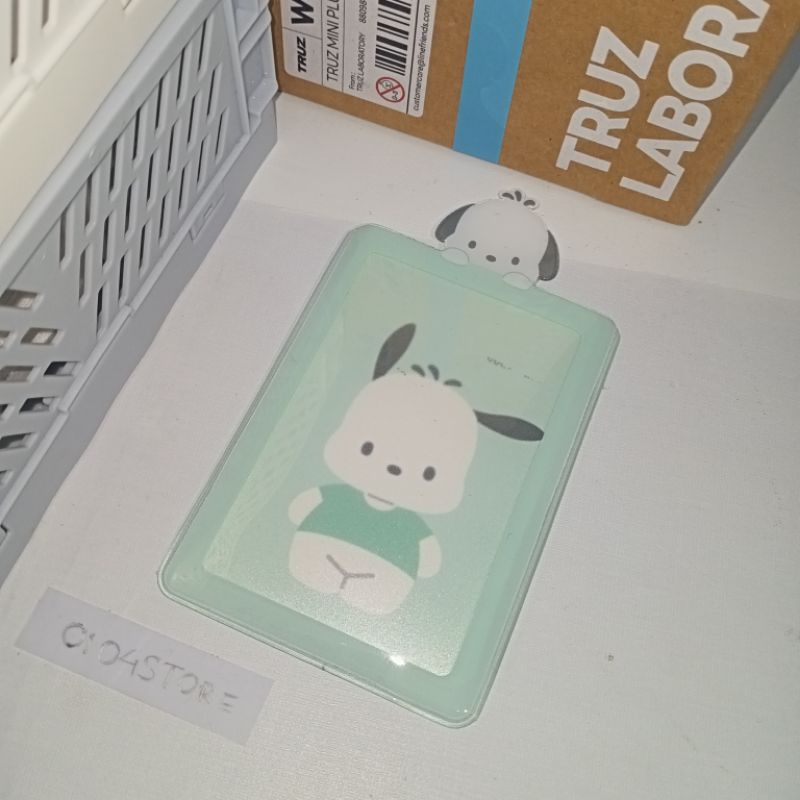 Card holder cahol photo frame sanrio pochacco daiso preloved original ...